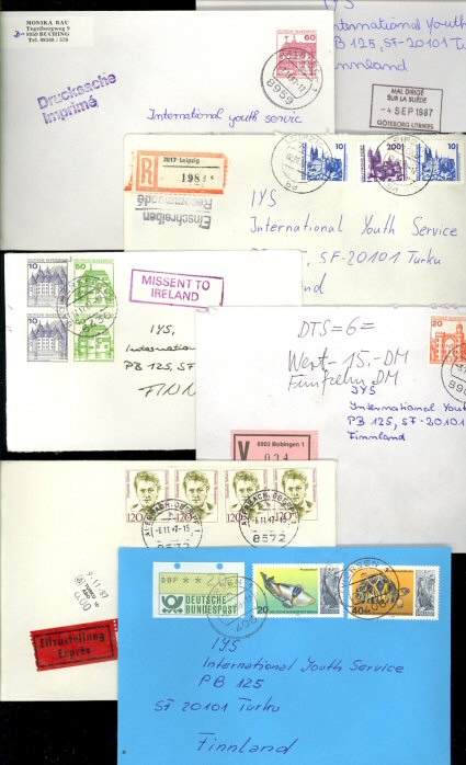 My Modern Postal History Project