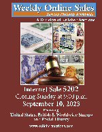 Stamp Auction Network - North America and Mail Sale Calendar